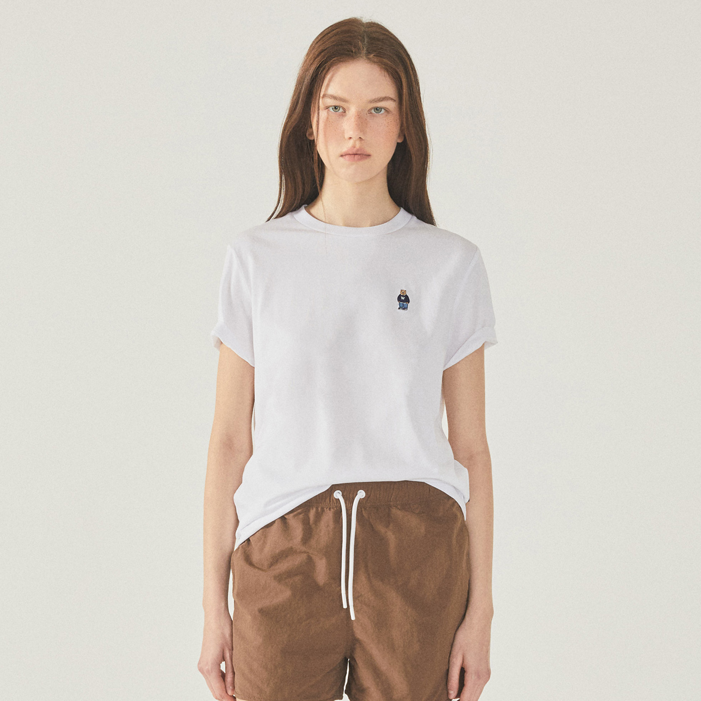 Steve Basic Fit T-shirt(F) / WHRAF3721F- 이랜드몰