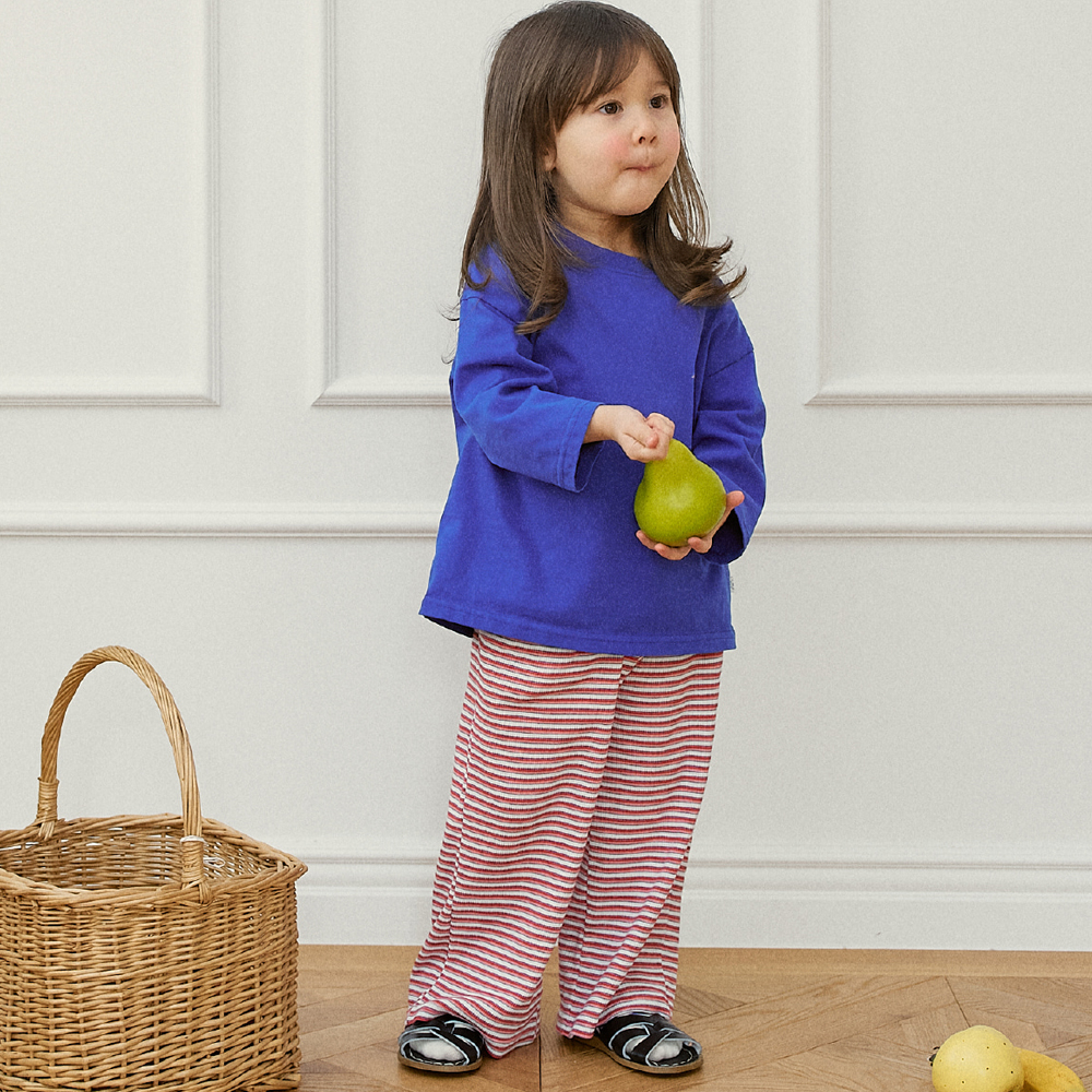 스트라이프 긴팬츠- KIDIKIDI