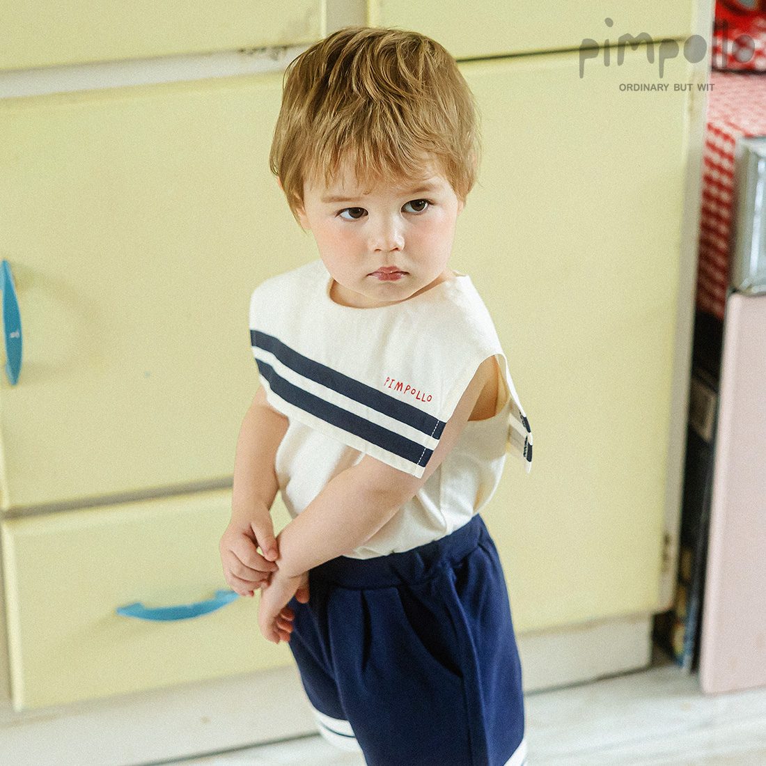 [삠뽀요] 오션카라상하복- KIDIKIDI