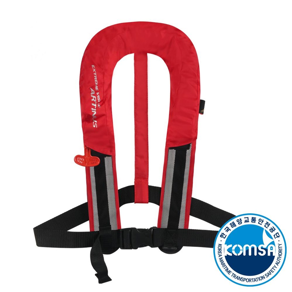 아티누스 ABSJ-038 자동 팽창구명복 레드- 이랜드몰