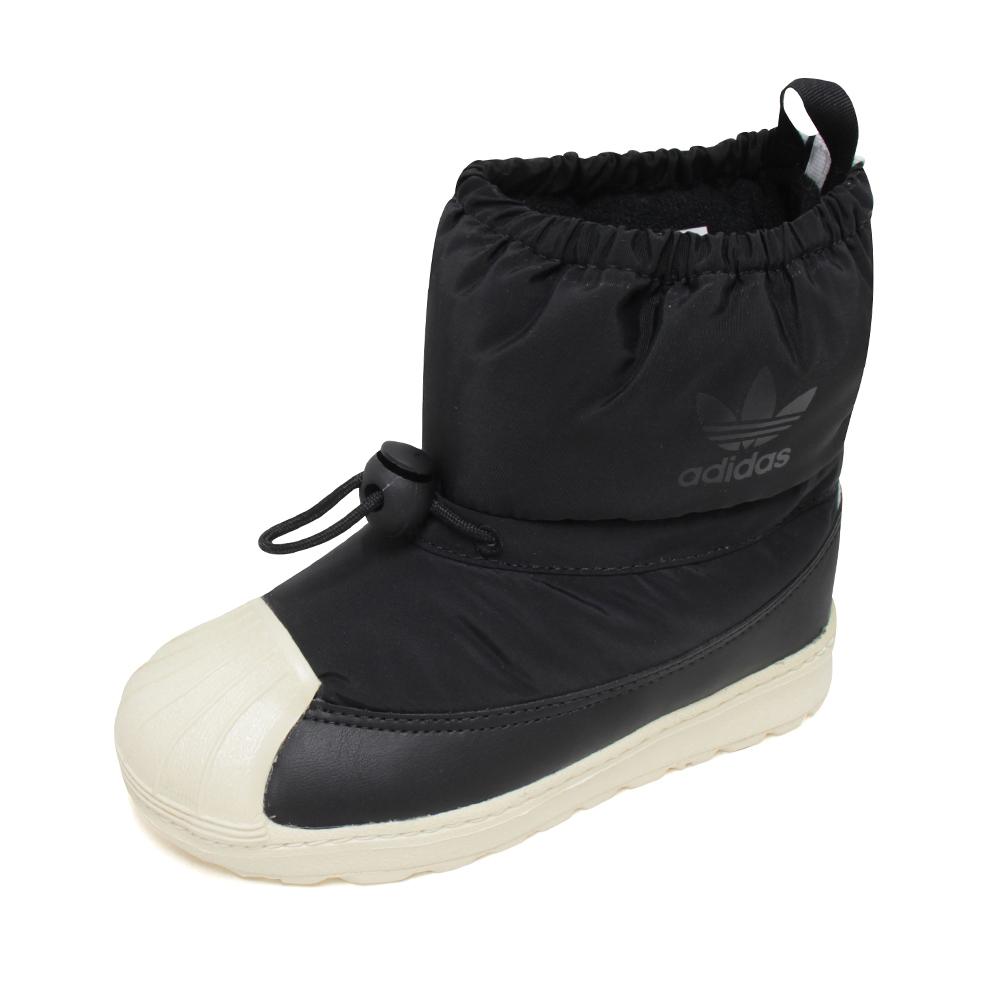 아디다스 키즈 슈퍼스타 360 I 주니어 아동 겨울 패딩 부츠 블랙 ID9465- 이랜드몰