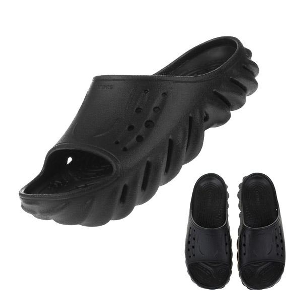크록스 CROCS 남여공용 에코 슬라이드 208170-001 블랙- 이랜드몰