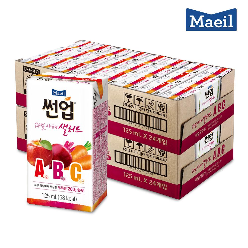 매일 썬업 과일야채샐러드 ABC 125ml 48팩- 이랜드몰