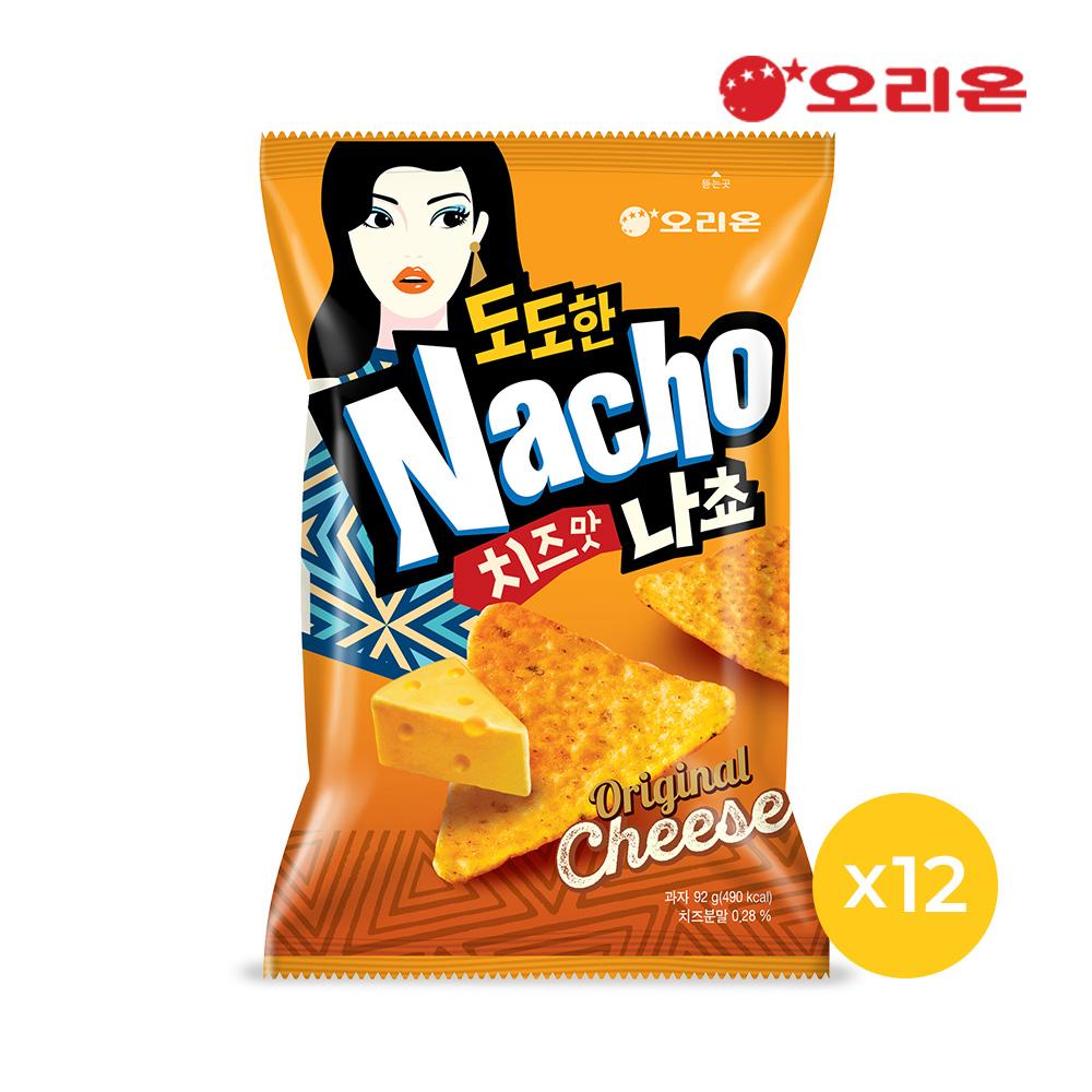 오리온 도도한 나쵸 치즈맛(92g) x 12개- 이랜드몰