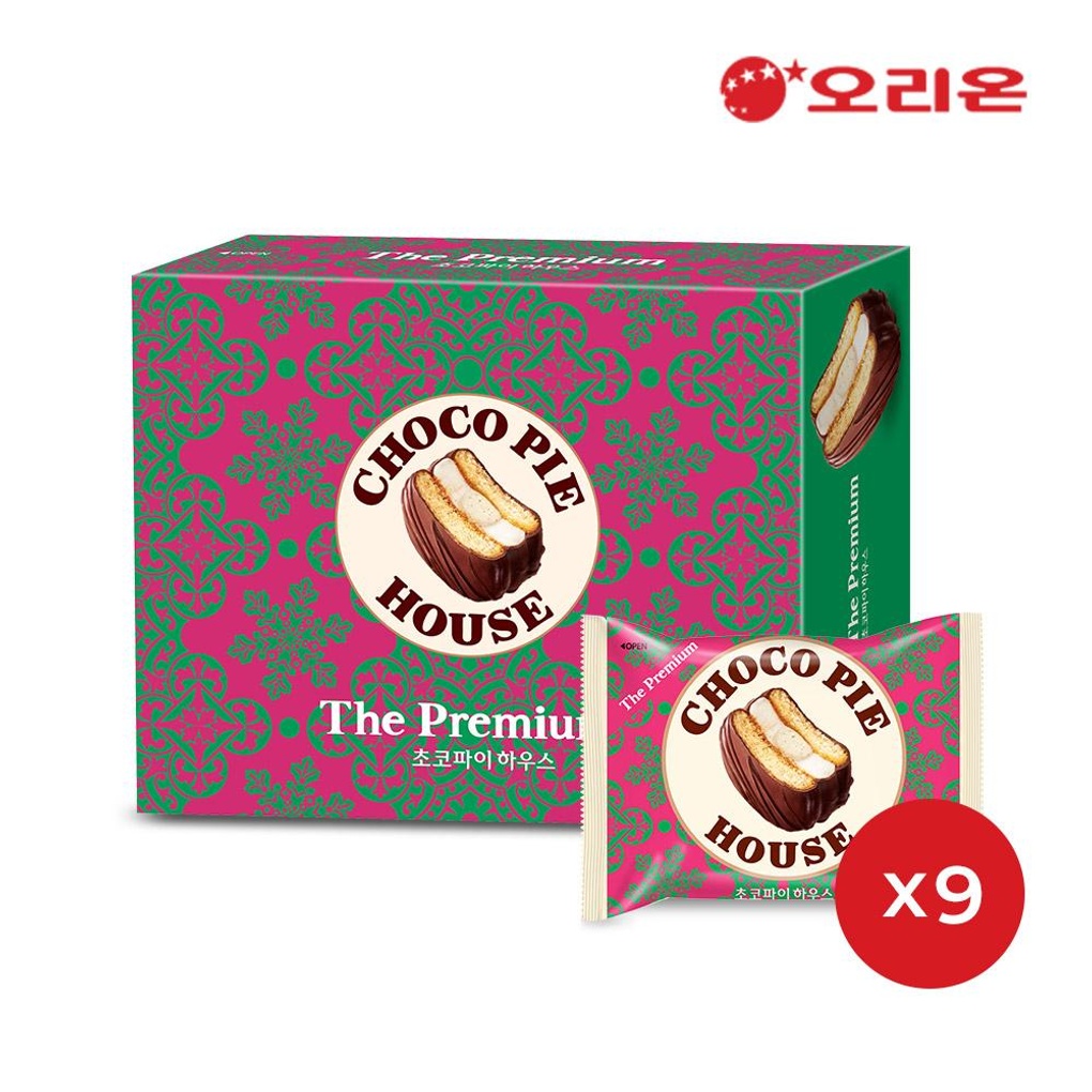 오리온 초코파이하우스 8p(320g) x 9개- 이랜드몰
