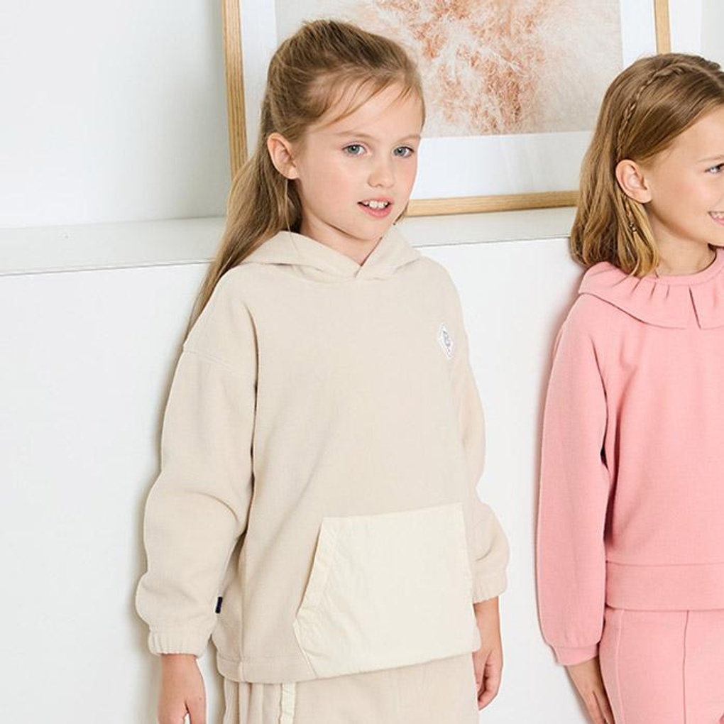 [블루독] 플리스후드티셔츠 (23C75-335-01) - KIDIKIDI