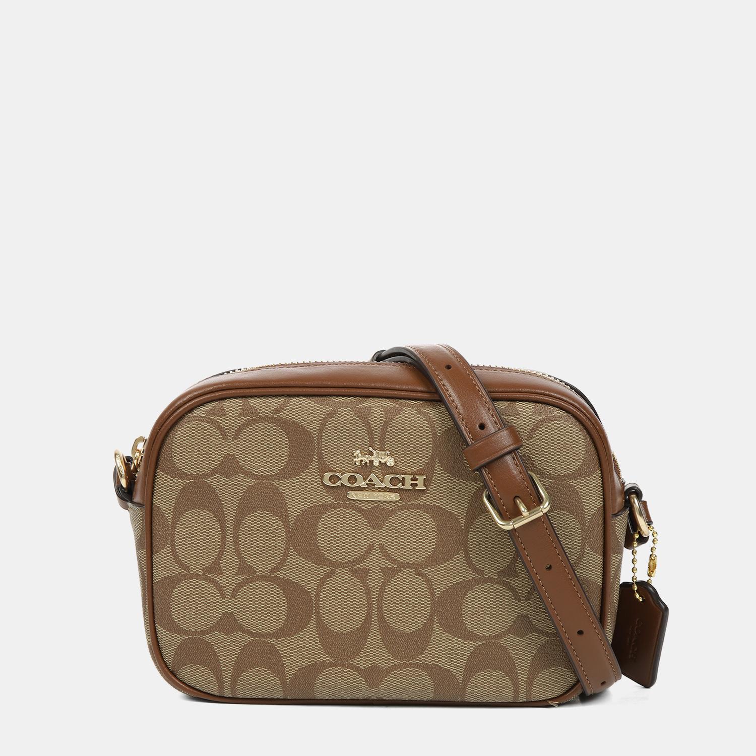 코치 여성용 미니 제이미 크로스백 카키새들 C9926 IME74- 이랜드몰