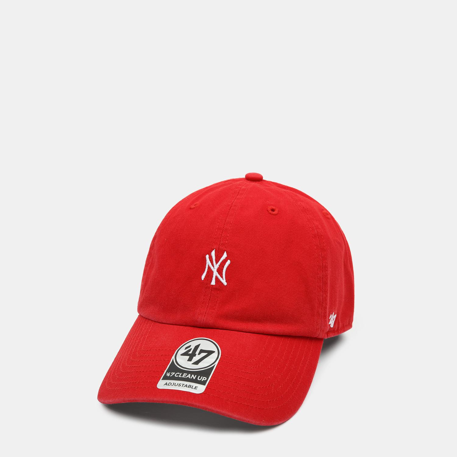 47브랜드 남녀공용 22SS 클린업 NY양키즈 캡모자 레드 B-BSRNR17GWS-RD- 이랜드몰
