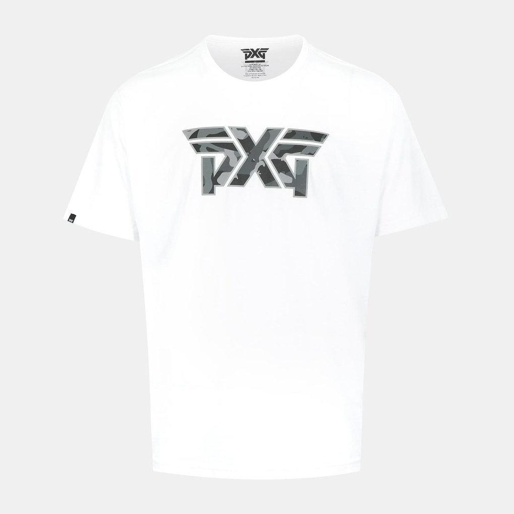 PXG 남자 페어웨이카모 라운드 반팔티셔츠 화이트 CM-FRWAYCAMO-WHT- 이랜드몰