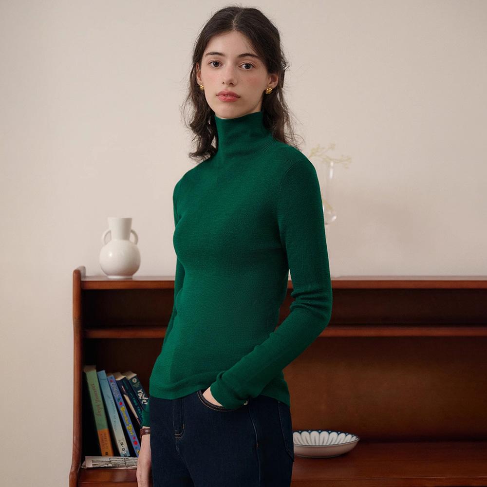 SR_High Neck Base Layer Knit_4color- 이랜드몰