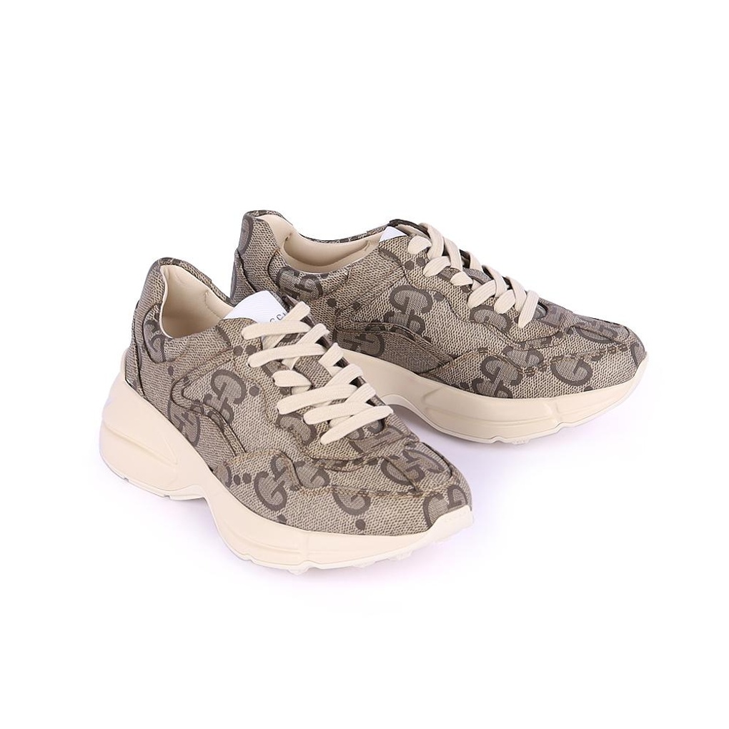 구찌 여성 GG 100 라이톤 스니커즈 BEIGE 680915 UMO00 9742- 이랜드몰
