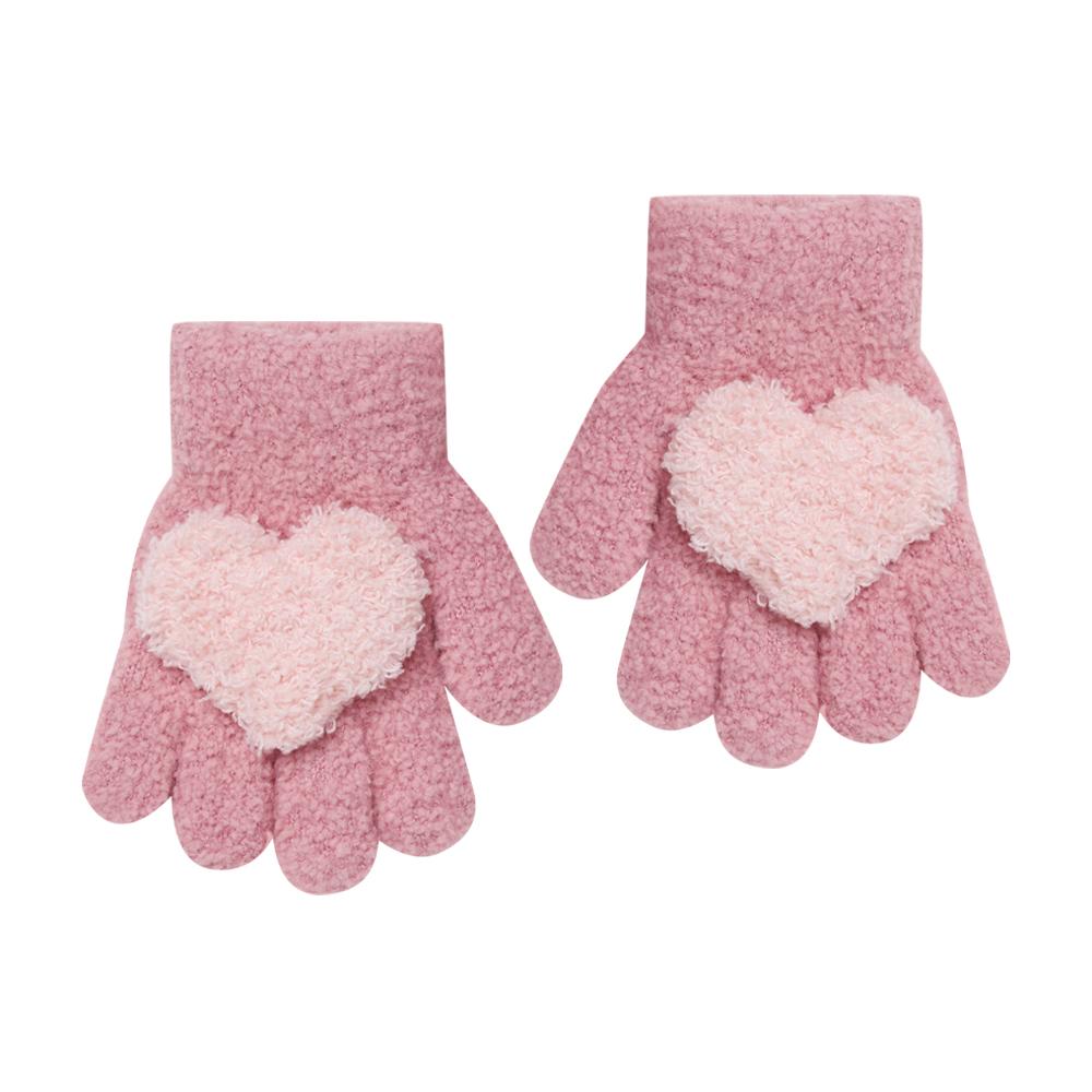 [마미버드] 하트 손가락장갑 (2color)- KIDIKIDI