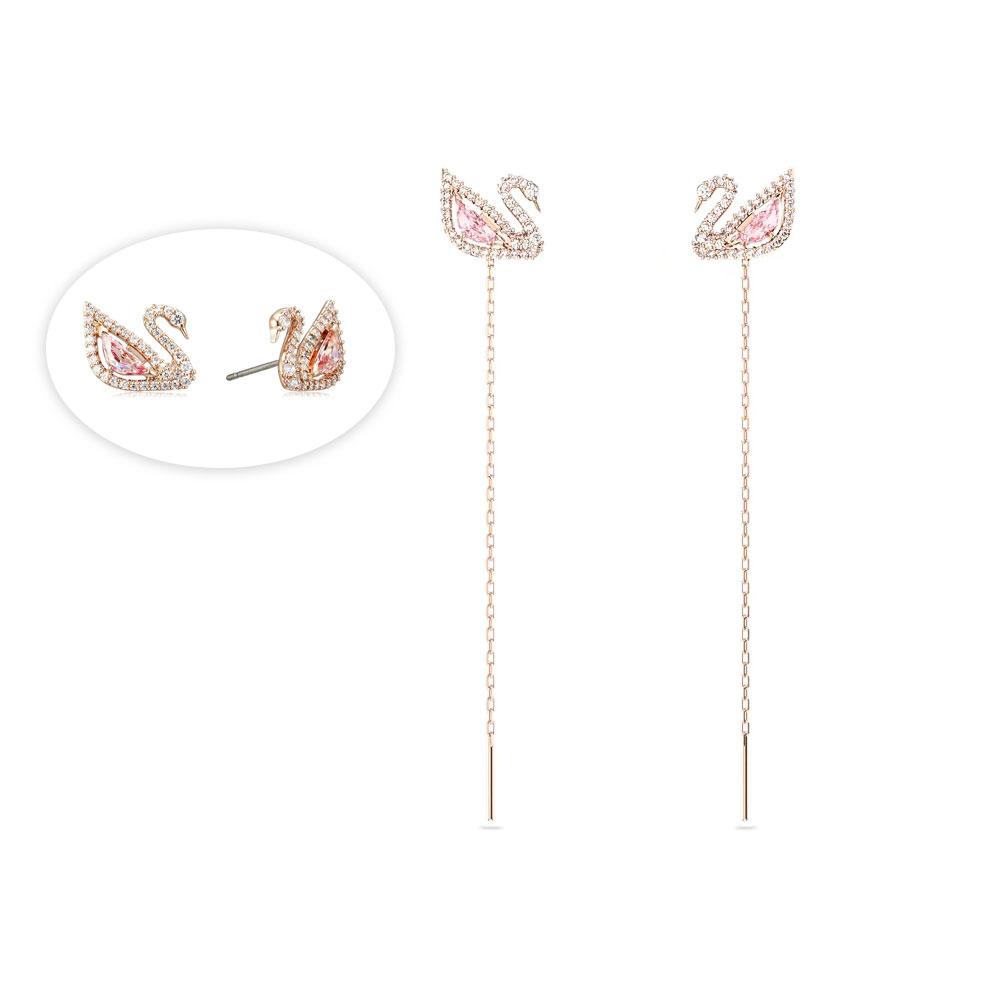 스와로브스키 5469990 Dazzling Swan 귀걸이- 이랜드몰