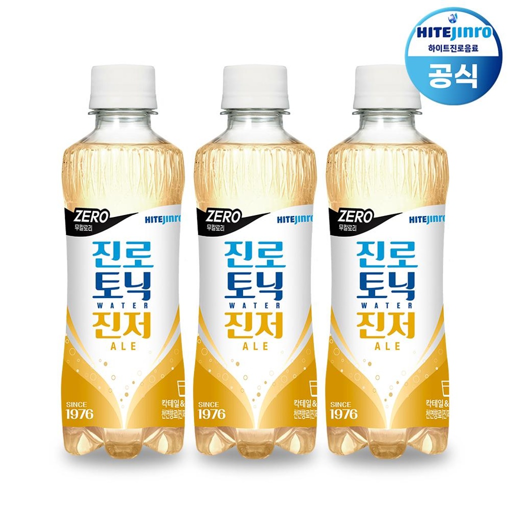 하이트진로 진로 토닉워터 진저에일 300ml x 24pet- 이랜드몰