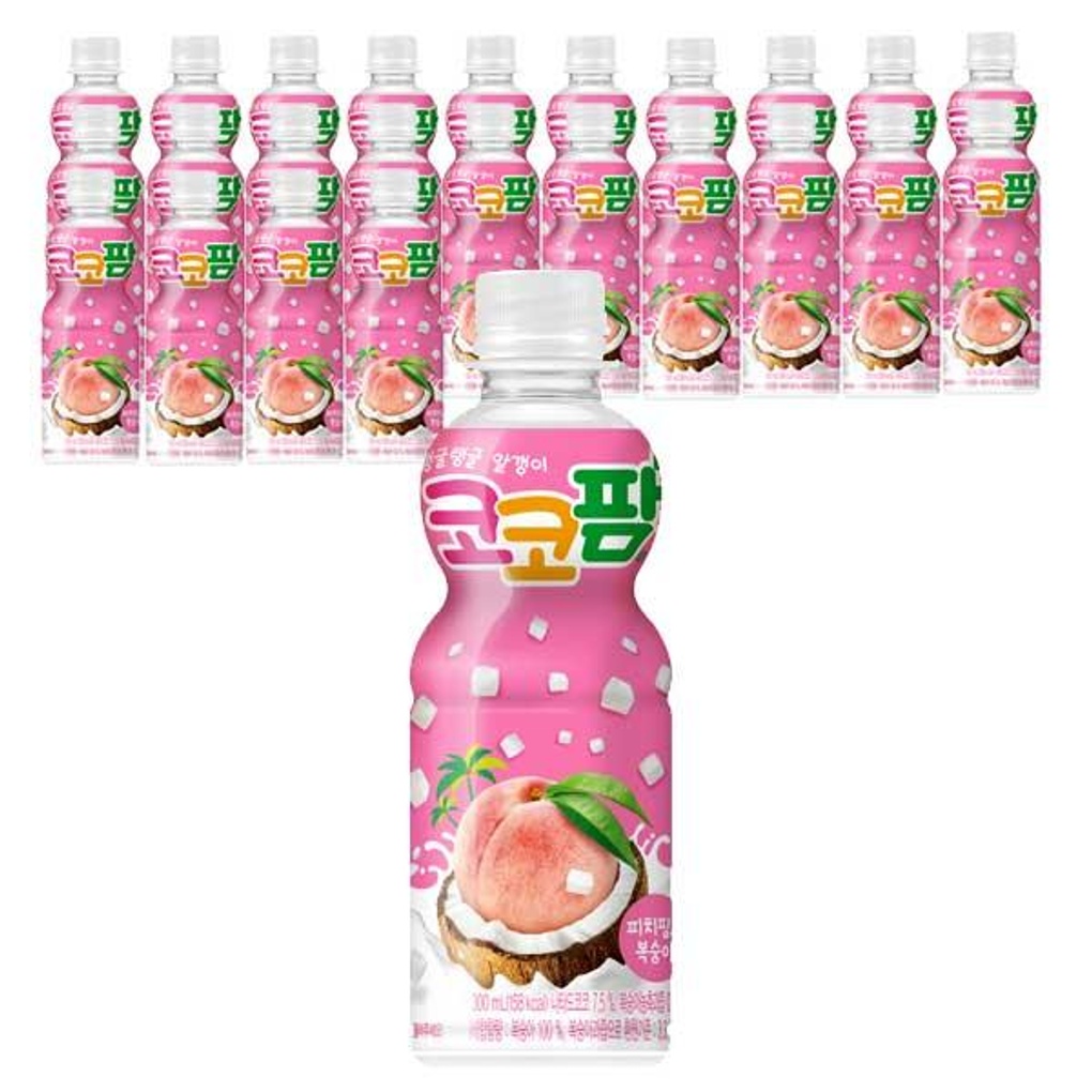 해태 코코팜 피치핑크 복숭아 300ml x 24pet- 이랜드몰