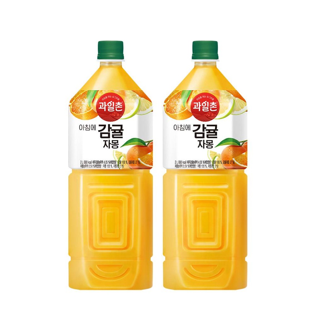 해태 과일촌 아침에 감귤자몽 2L x 6pet- 이랜드몰