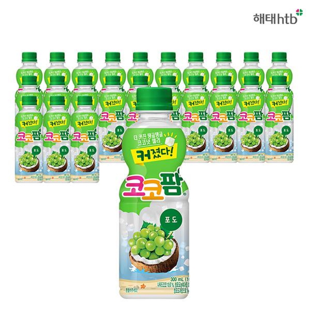 해태 커졌다 코코팜 포도 300ml x 24pet- 이랜드몰
