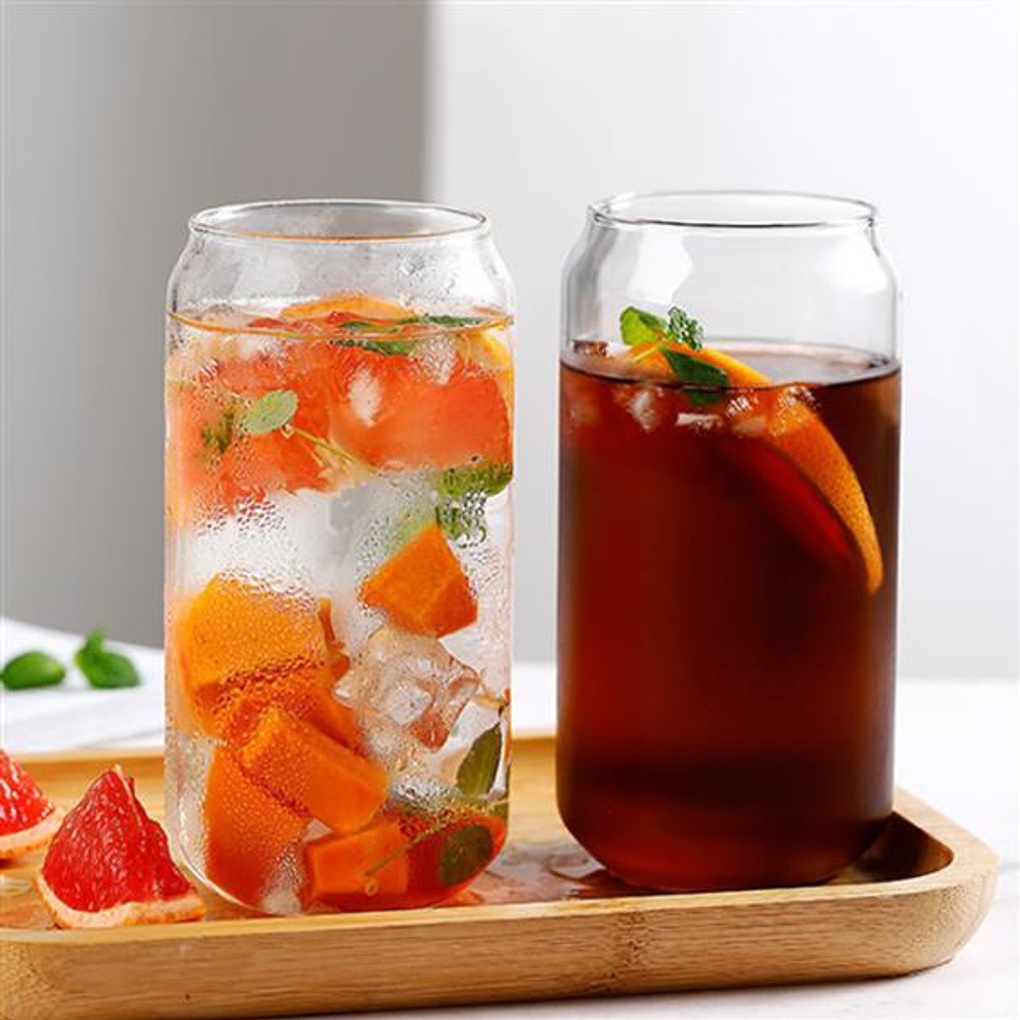 [로하티] 비어 글라스캔 유리컵 2p세트(500ml)- 이랜드몰