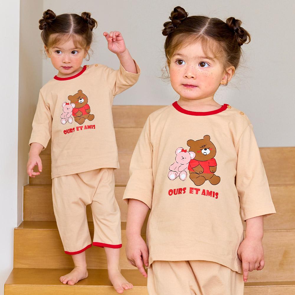 베어커플 칠부실내복(24SS)_CT112- KIDIKIDI