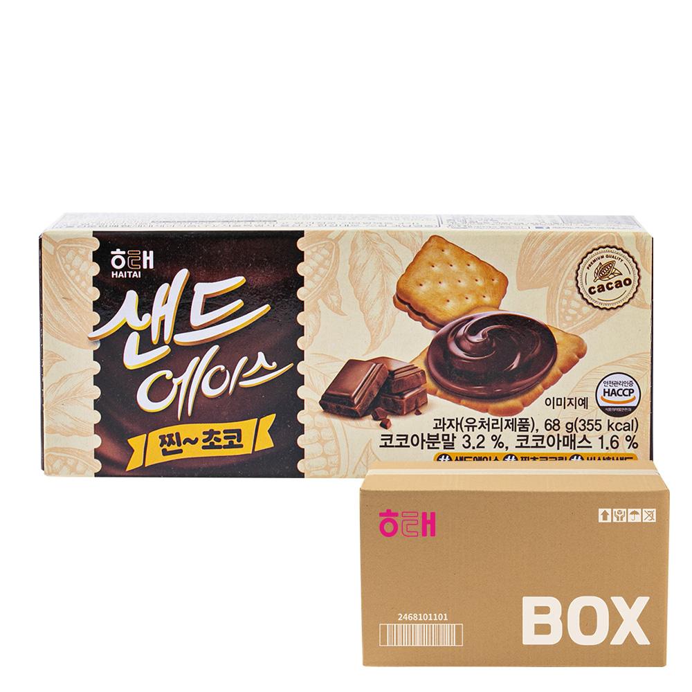해태 에이스 샌드 찐초코 68g 24입- 이랜드몰