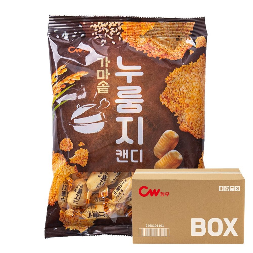 청우 누룽지맛 캔디 사탕 420g 12입- 이랜드몰