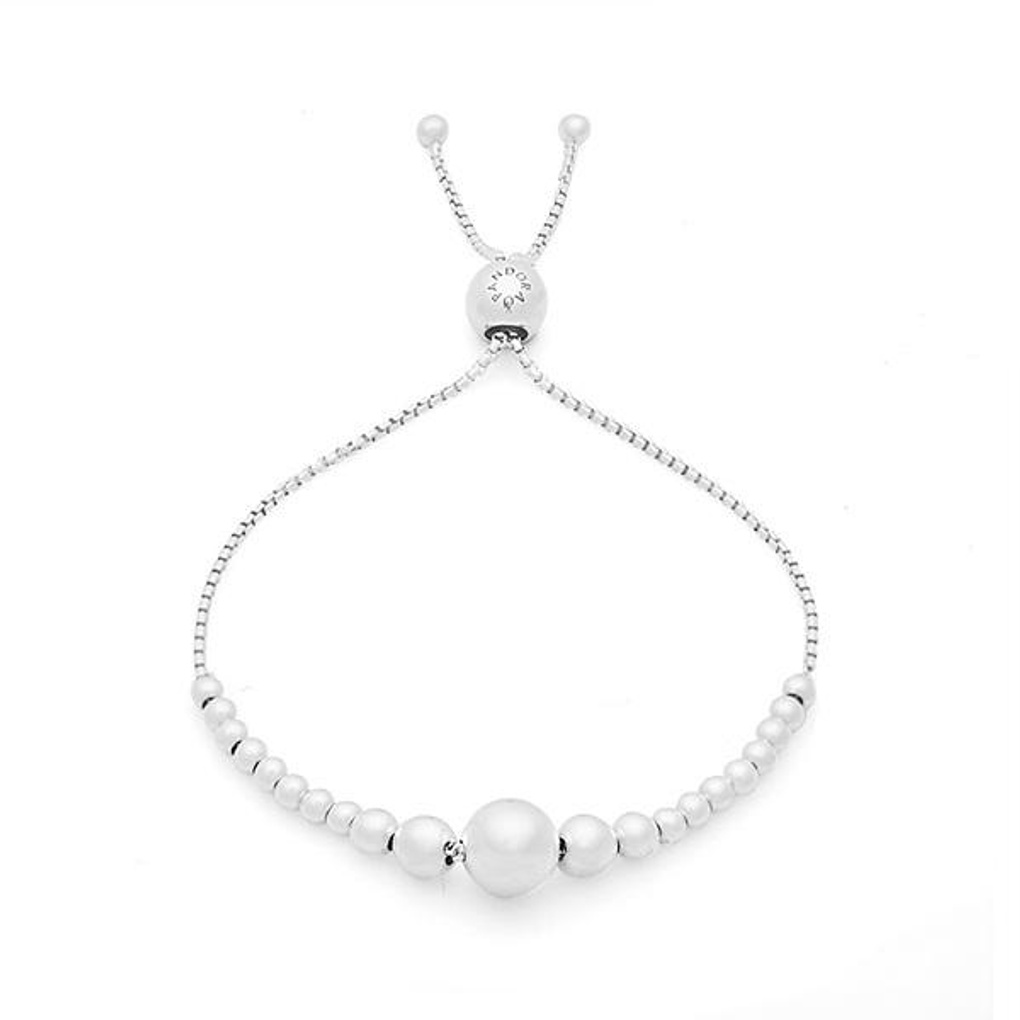 판도라 597749 스트링 오브 비즈 슬라이딩 실버 팔찌- 이랜드몰