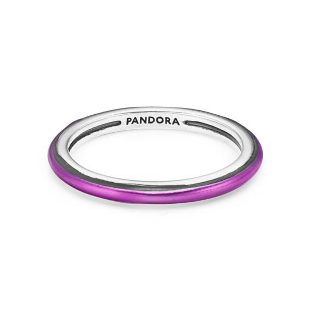 판도라 199655C01 판도라 미 쇼킹 퍼플 실버 반지- 이랜드몰