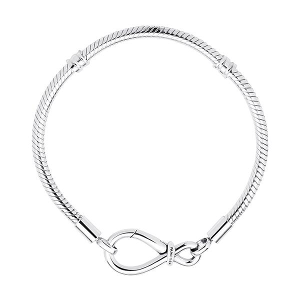 판도라 590792C00 모먼트 인피니티 노트 스네이크 체인 실버 팔찌- 이랜드몰