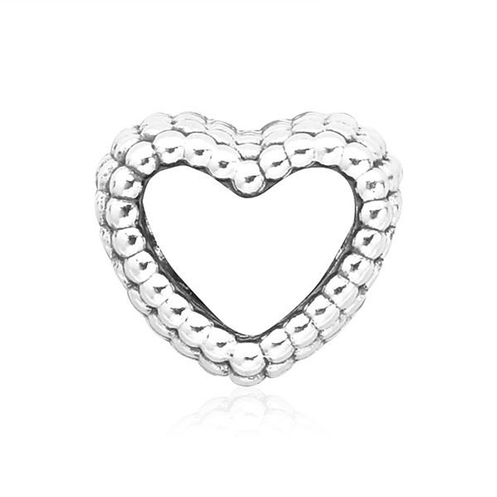 판도라 797516 비디드 하트 실버 참- 이랜드몰