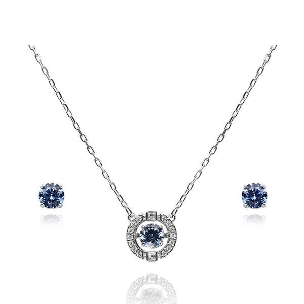 [스와로브스키 SWAROVSKI] 5480485 여성 목걸이 귀걸이 주얼리 세트- 이랜드몰