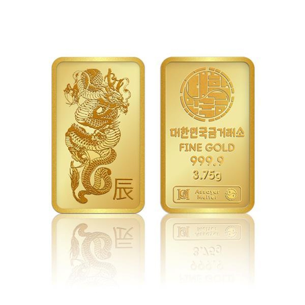 대한민국금거래소 청룡 용 순금 골드바 3.75g- 이랜드몰