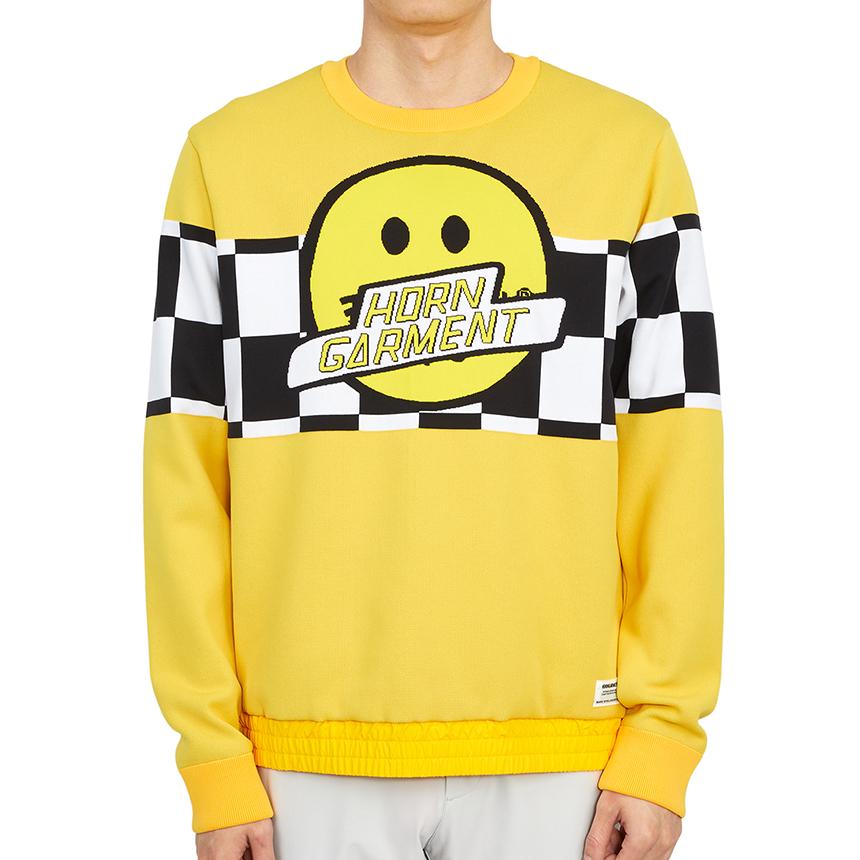 혼가먼트 골프웨어 남성 니트 HCM 2C AB51 YELLOW- 이랜드몰