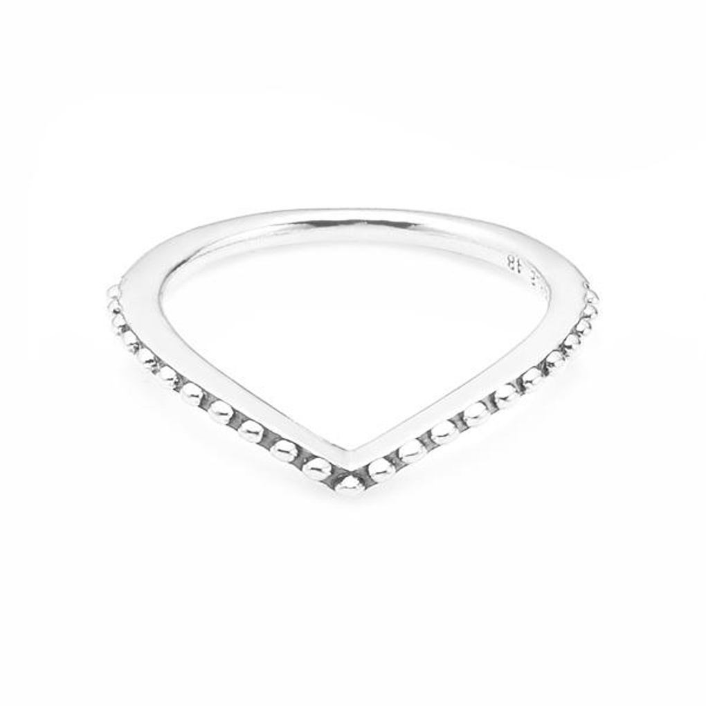 판도라 196315 비디드 위시본 실버 반지- 이랜드몰