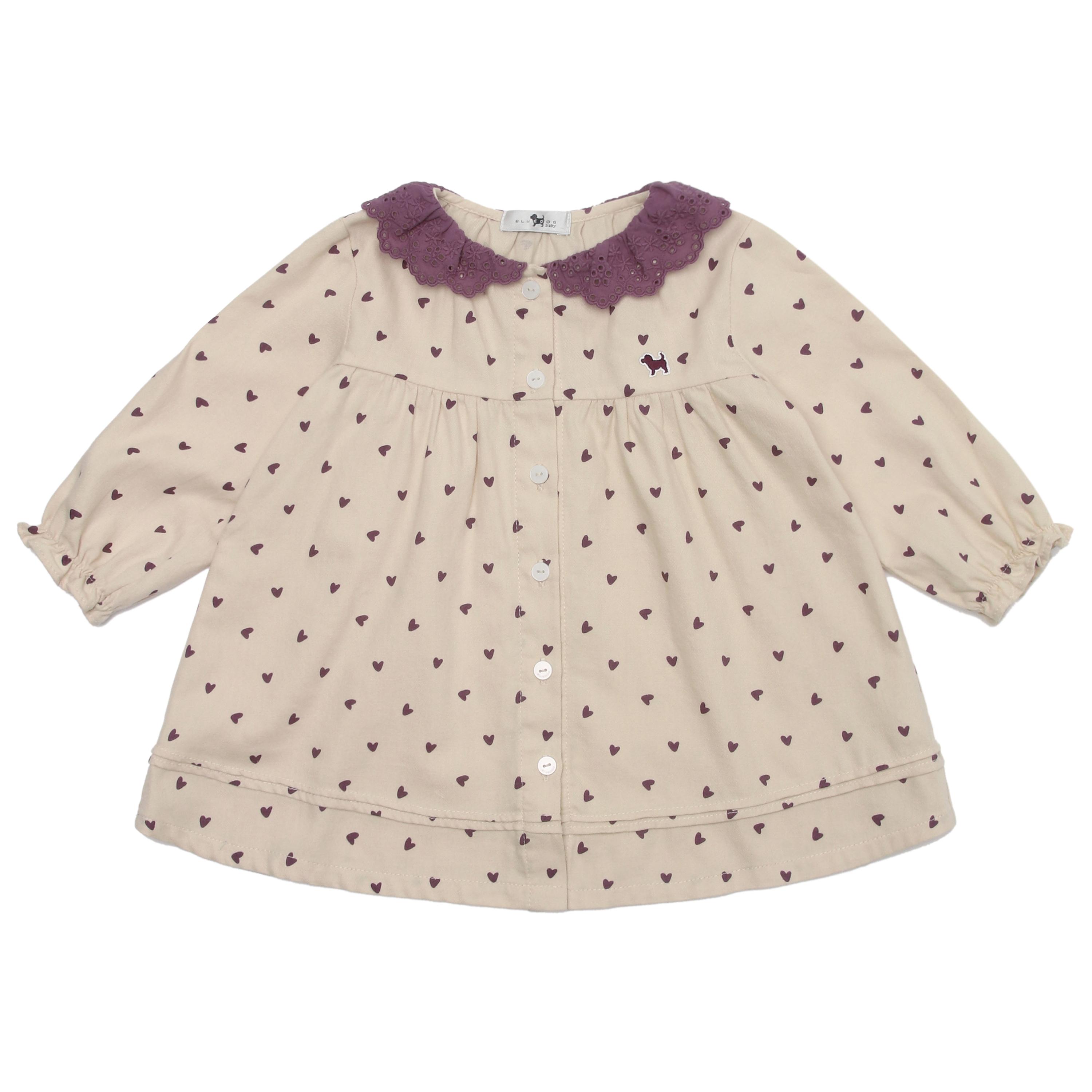 [블루독베이비] 러브하트원피스 (42A13-400-02)- KIDIKIDI