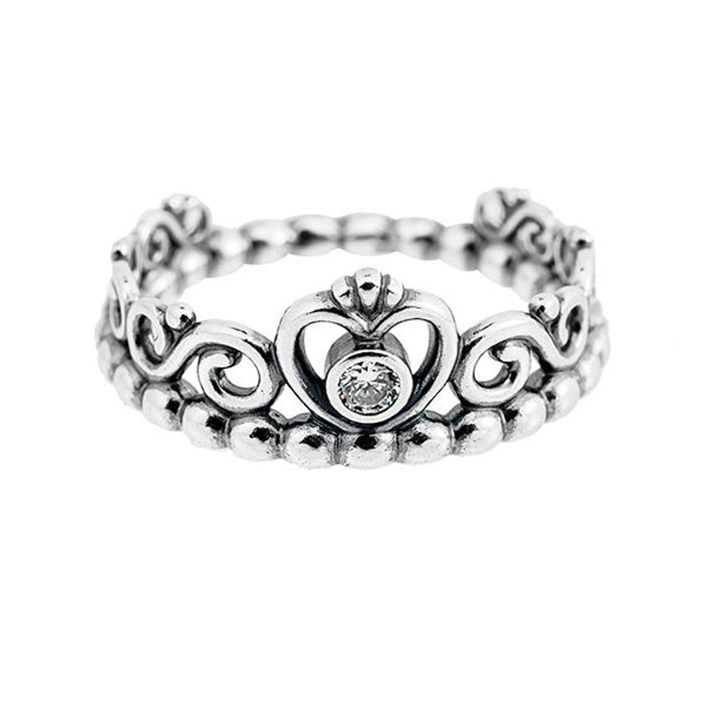 판도라 PANDORA 티아라 크라운 실버 반지 190880CZ- 이랜드몰