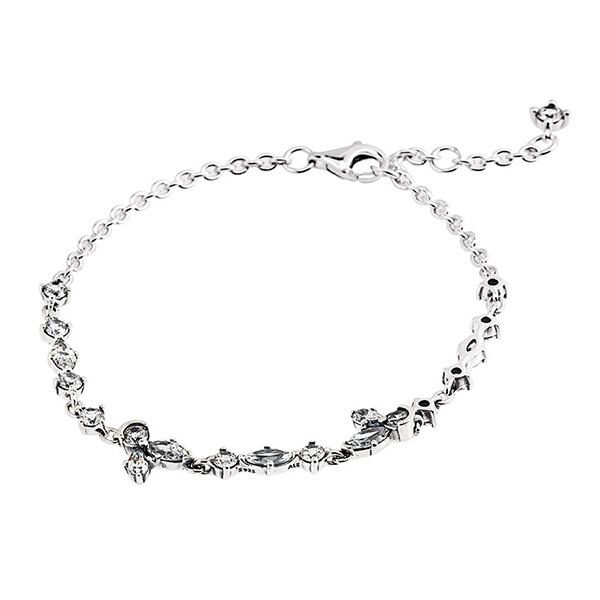 판도라 스파클링 허바리움 클러스터 체인 브레이슬릿 592631C01- 이랜드몰