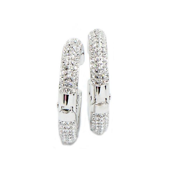 스와로브스키 Dextera 후프 귀걸이 5651392- 이랜드몰