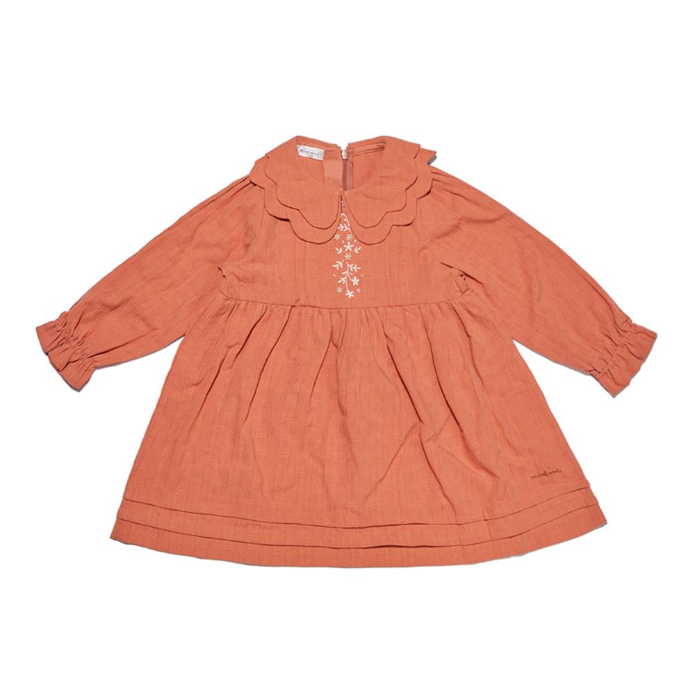 [밍크뮤] 스칼럽카라원피스 (32A15-400-01)- KIDIKIDI