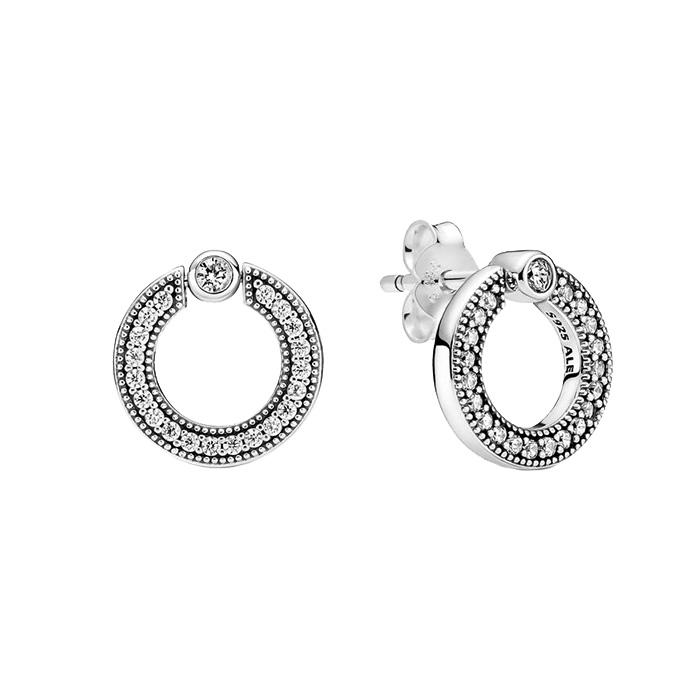 판도라 파베 로고 서클 리버시블 귀걸이 299486C01- 이랜드몰