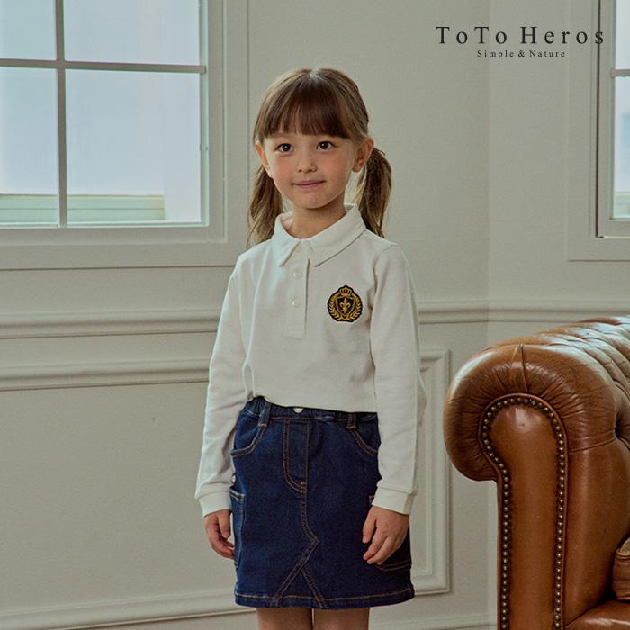 [토토헤로스] TH문장와펜카라티셔츠- KIDIKIDI