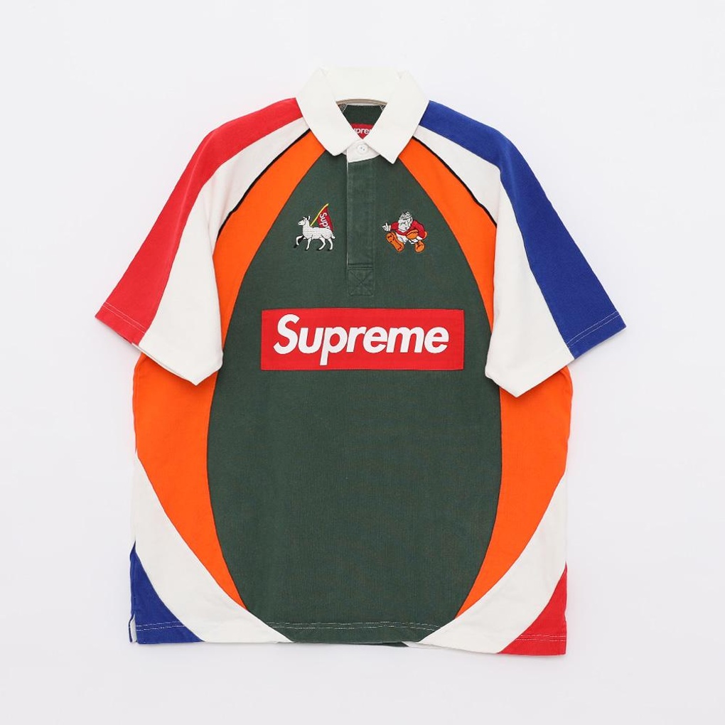까르피)슈프림 24SS SS24KN32 MULTI 럭비 PK티셔츠- 이랜드몰