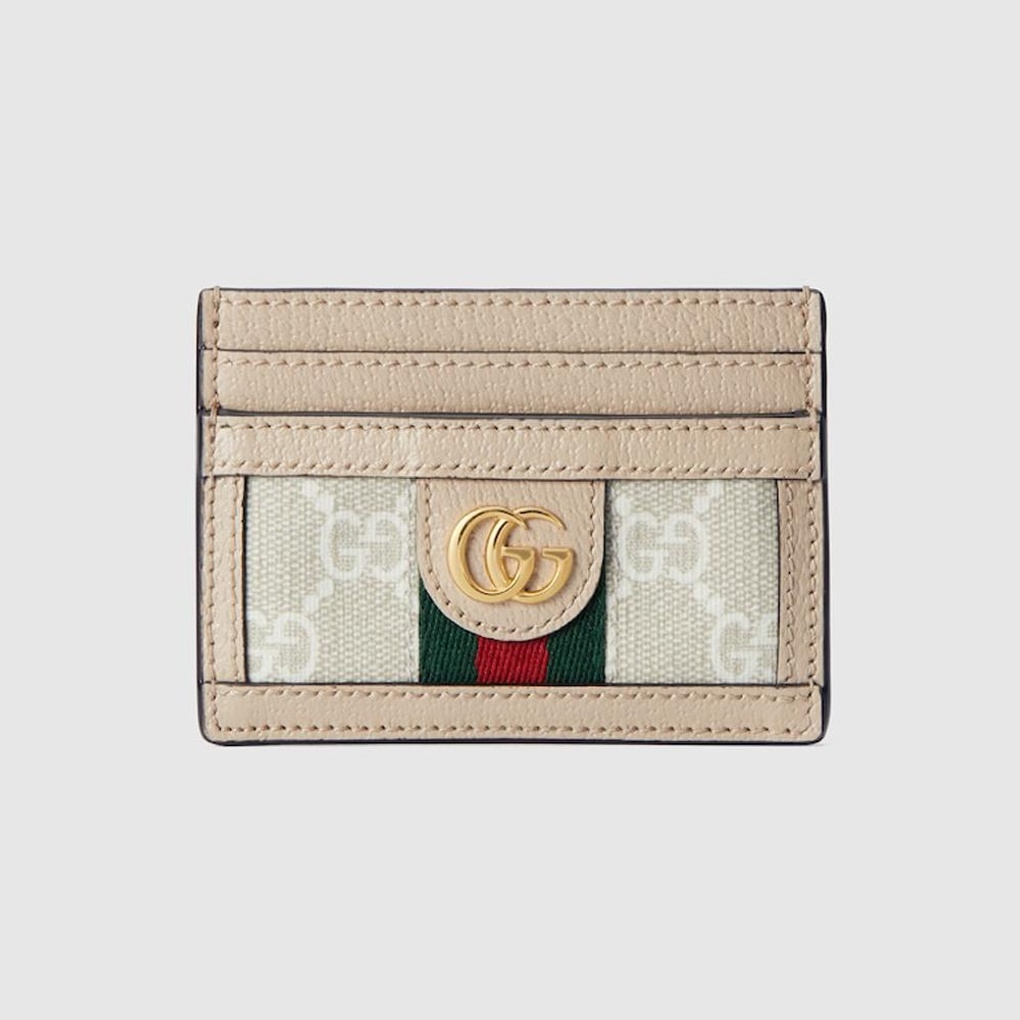 구찌 오피디아 GG 카드 케이스 베이지 화이트 523159 UULAG 9682- 이랜드몰