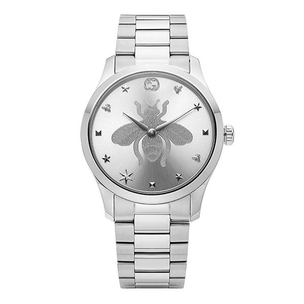 구찌 시계 YA1264126 G-타임리스 꿀벌 메탈시계- 이랜드몰