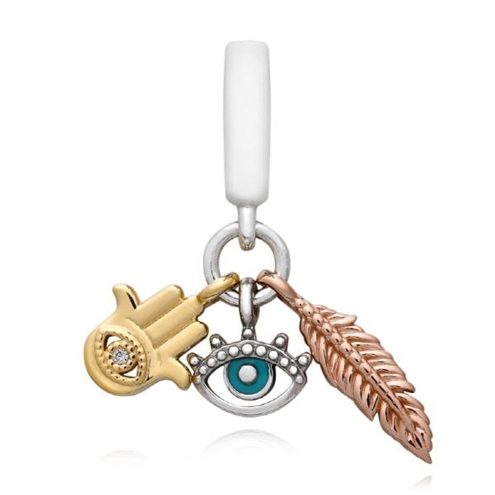 판도라 참 768785C01 함사 지혜의 눈 깃털 댕글- 이랜드몰