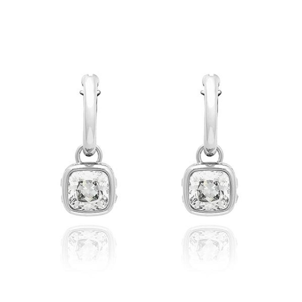 스와로브스키 귀걸이 5662919 로듐 미니 후프 드롭- 이랜드몰