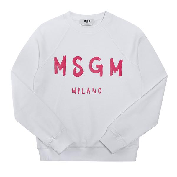 MSGM 맨투맨 3241MDM513 227299 01 로고 여성맨투맨- 이랜드몰