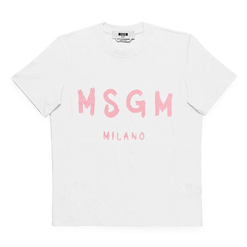 MSGM 반팔티 3541MDM510 237798 01 브러쉬드 로고- 이랜드몰
