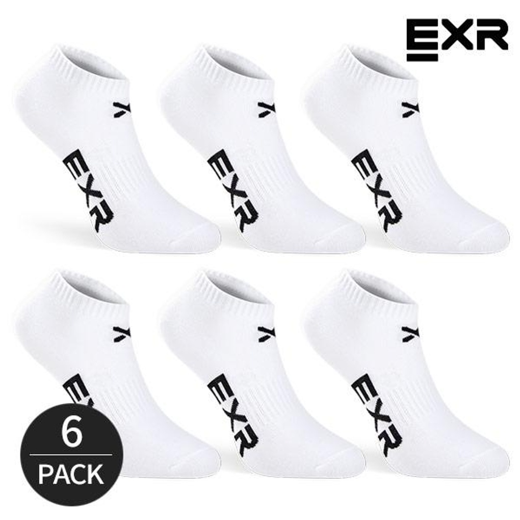 EXR 여성 프론트 컬러로고 스니커즈 6P_WHBK- 이랜드몰