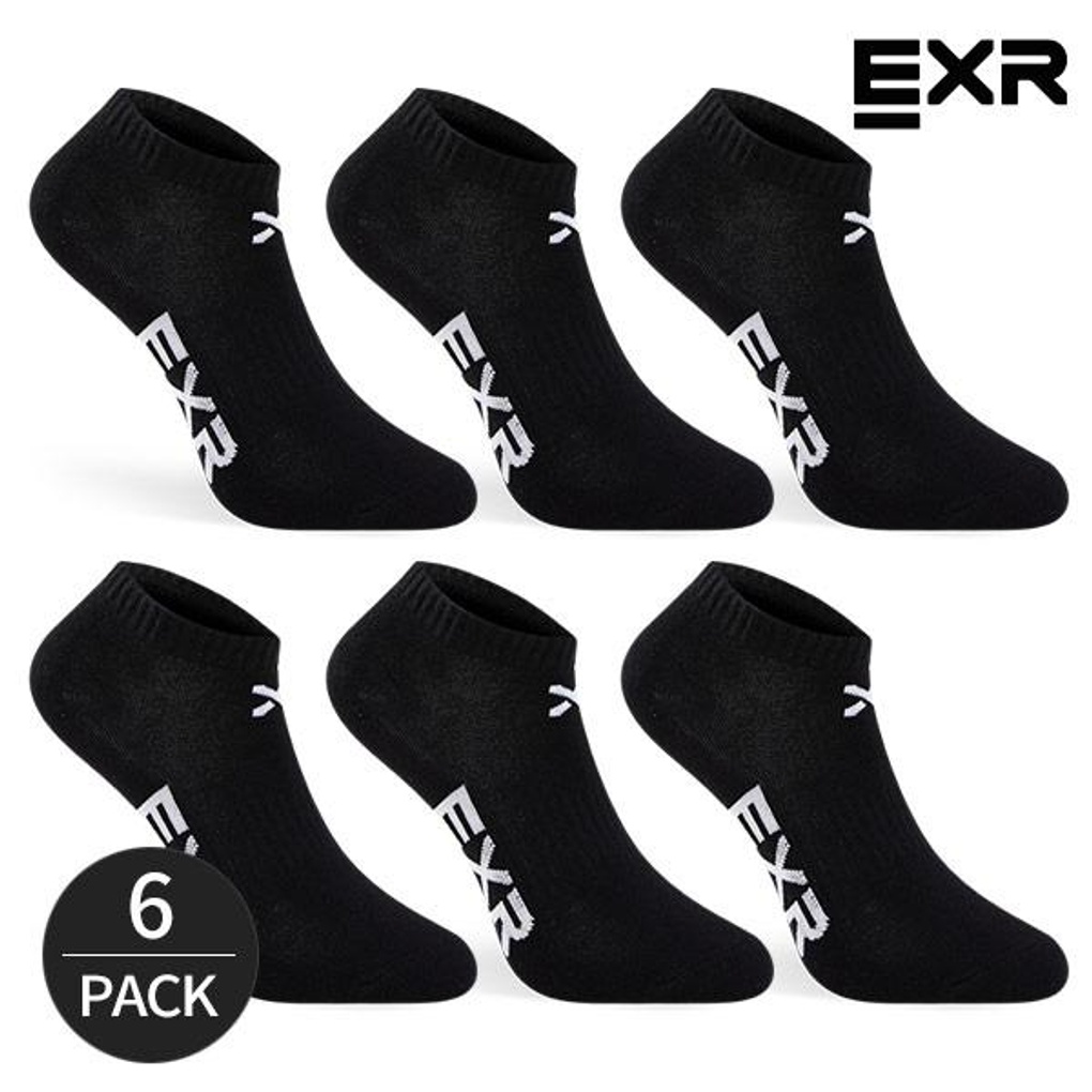 EXR 여성 프론트 컬러로고 스니커즈 6P_BK- 이랜드몰