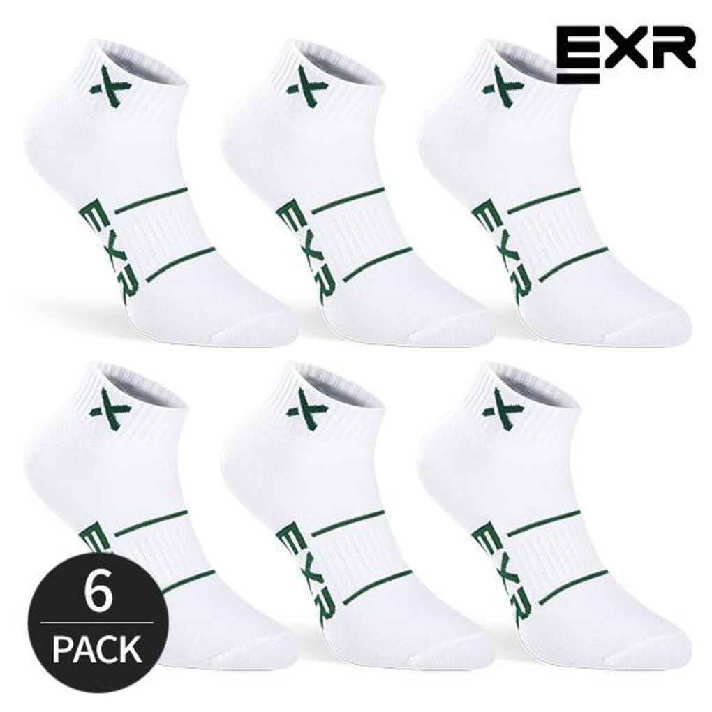 EXR 여성 컬러라인 포인트 발목양말 6P_WHGR- 이랜드몰